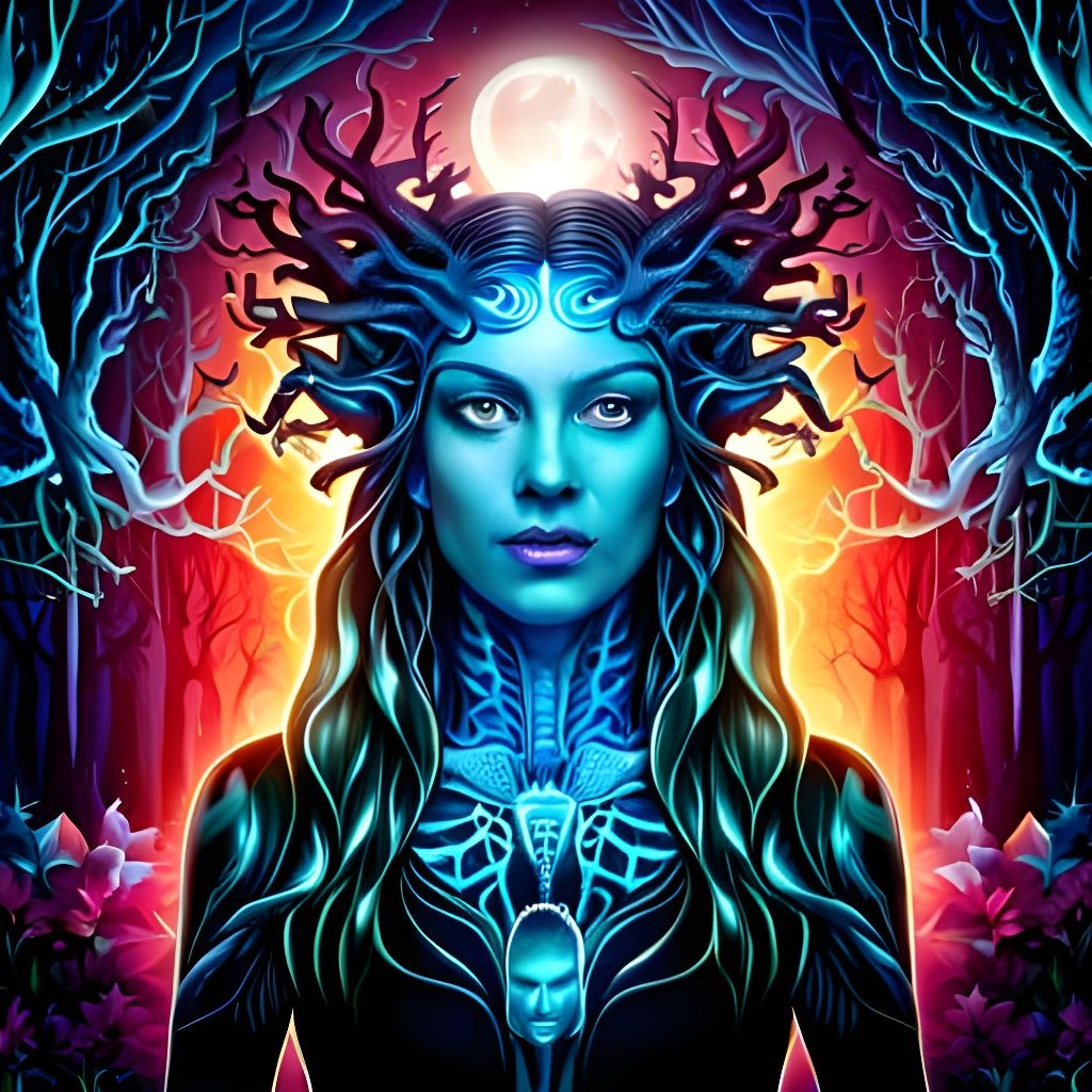 queen of forest - AI Generated Artwork - NightCafe Creator