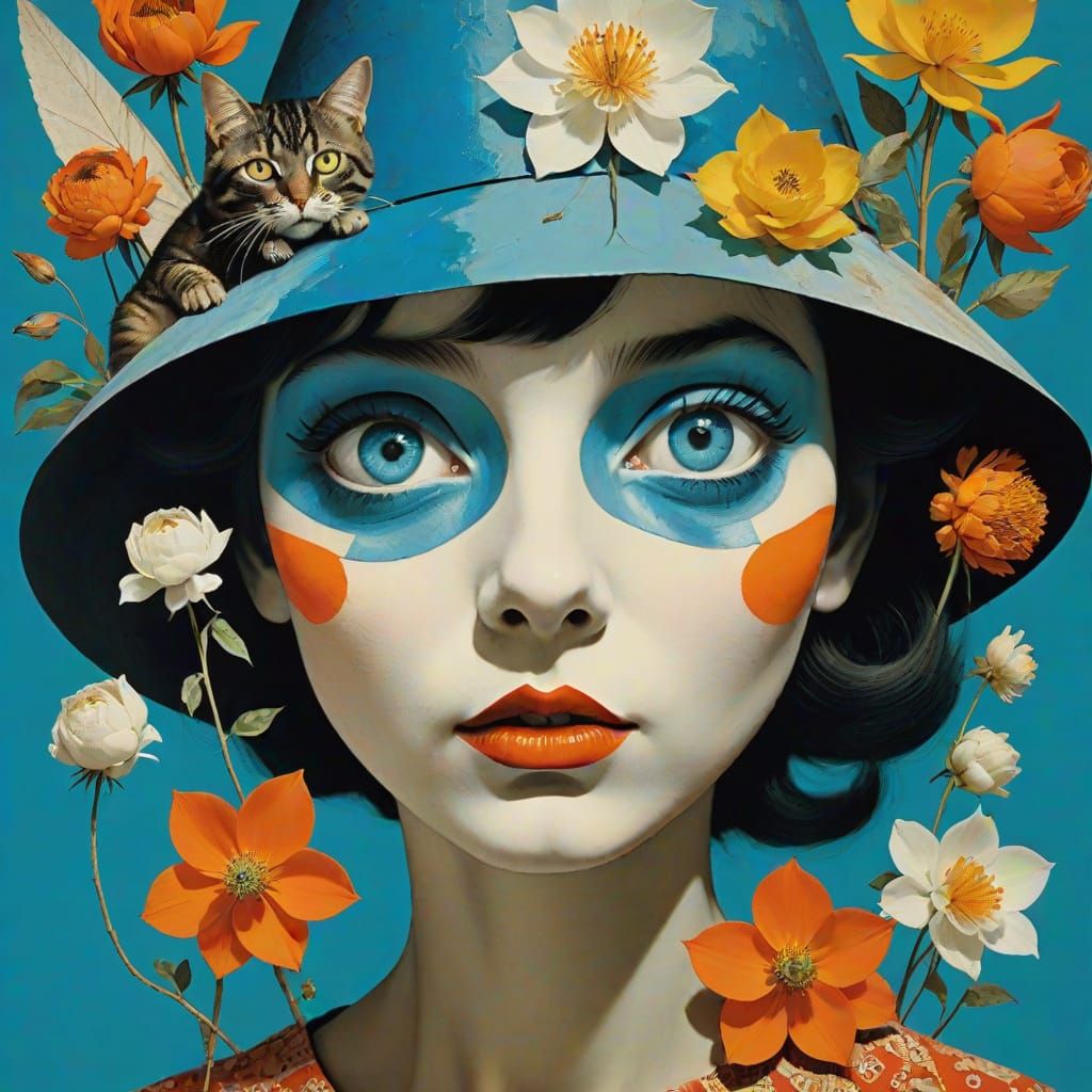 Surreal Pinocchio Nightmare in Steampunk Collage S... - AI Art