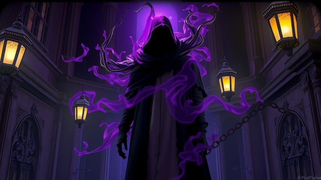 Creepy spectre horror Gustave Doré Greg Rutkowski, a masterpiece, 8k ...