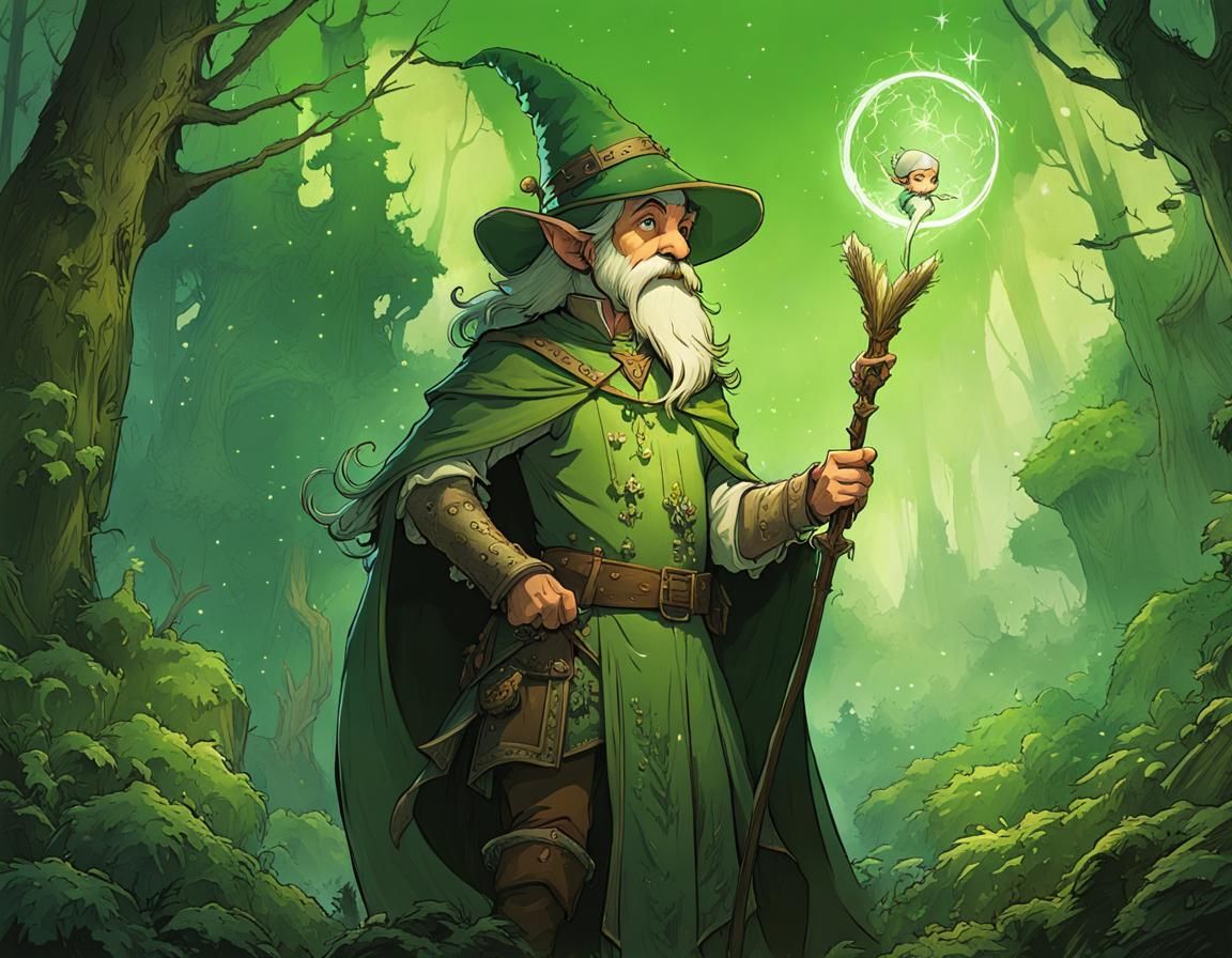 Wizards Magic Staff . . . - AI Generated Artwork - NightCafe Creator