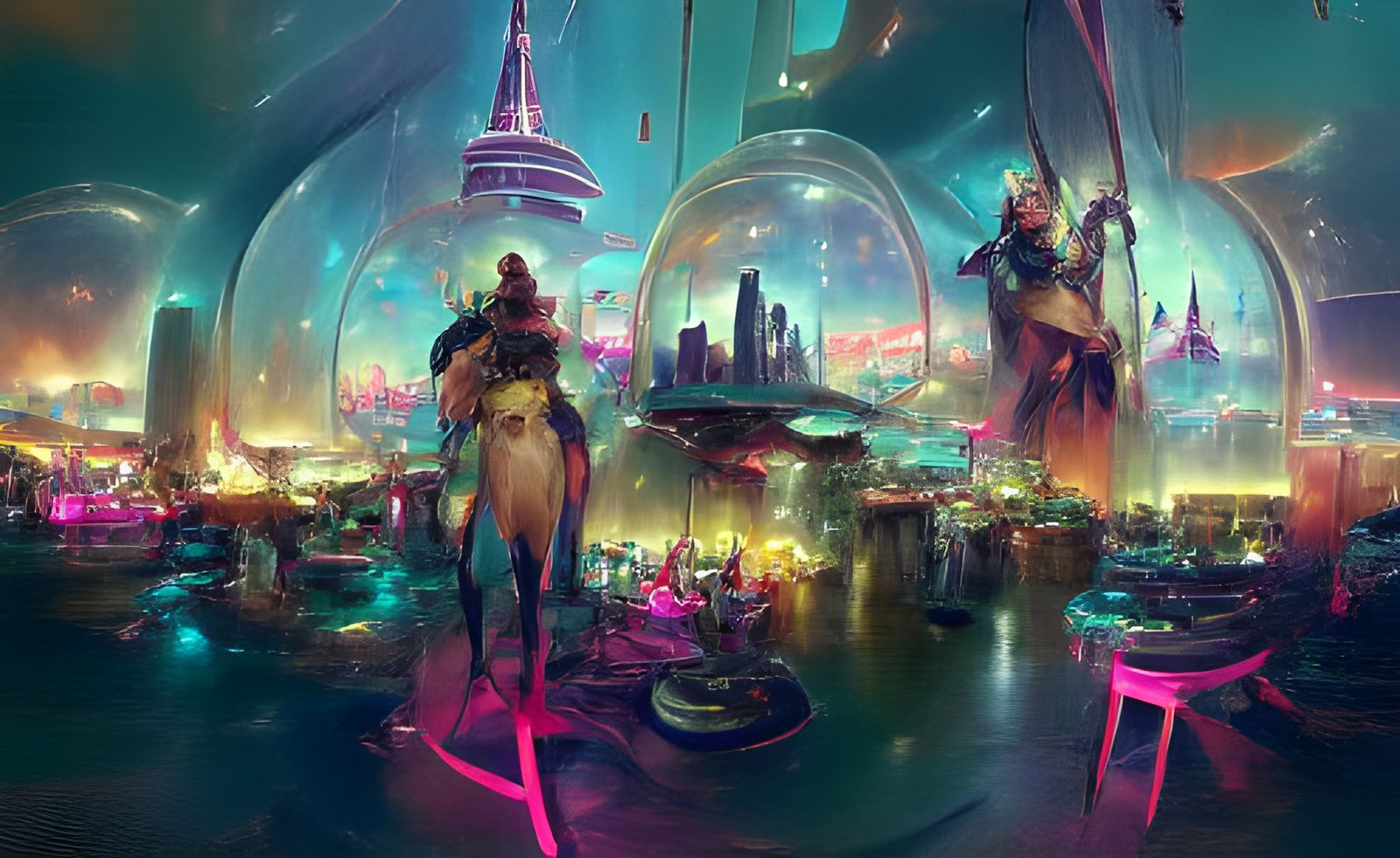 Fantasy world - AI Generated Artwork - NightCafe Creator