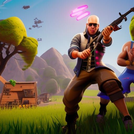 Benjamin franklin playing fortnite - AI Generated Artwork - NightCafe ...