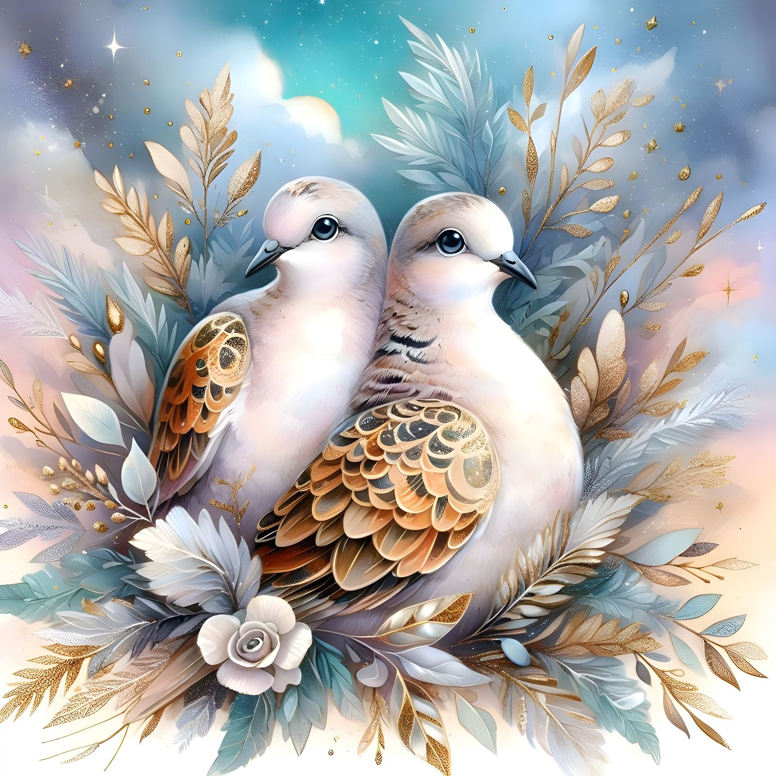2nd Day of Christmas - Two Turtle Doves