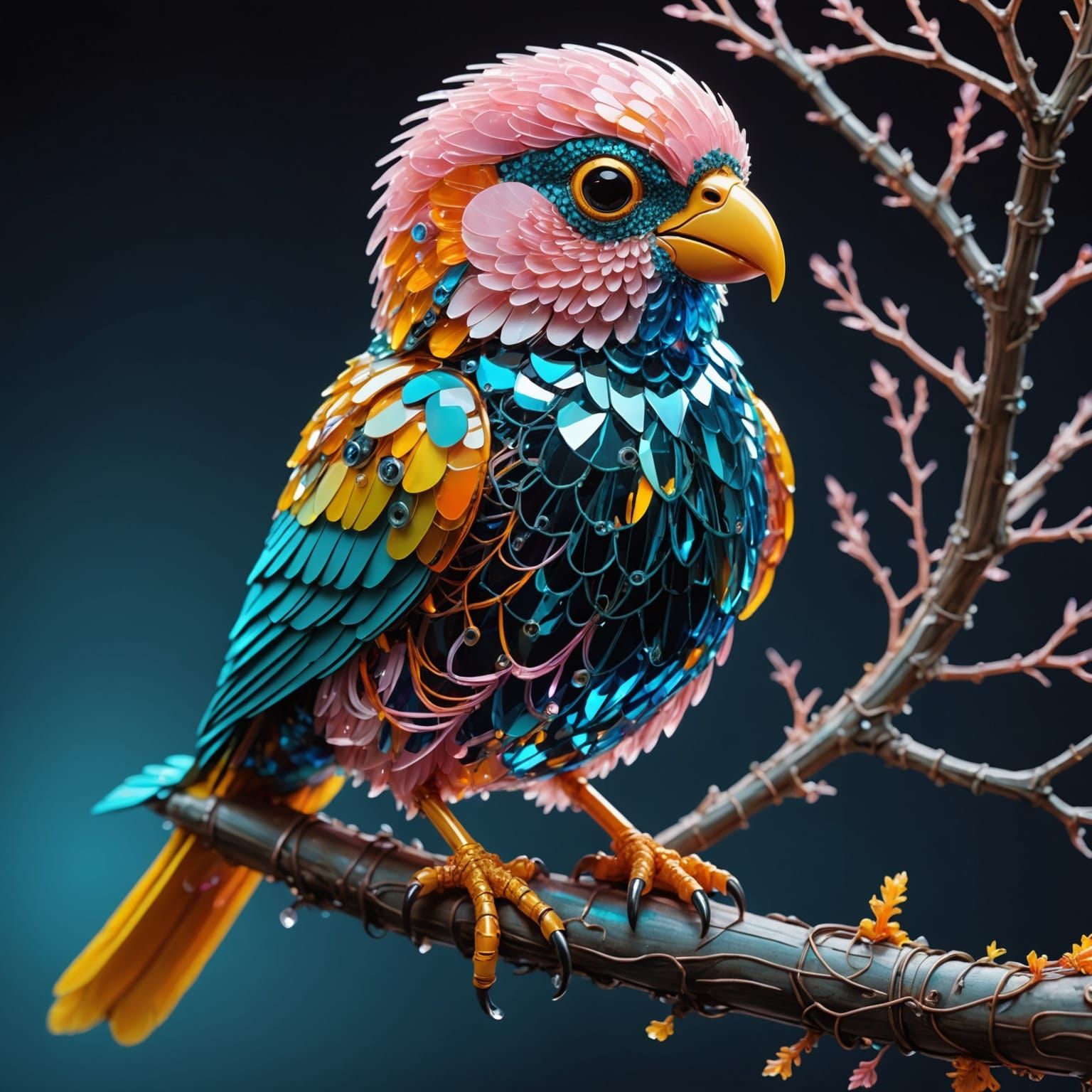 Quetzal bird, the most beautiful bird in the world