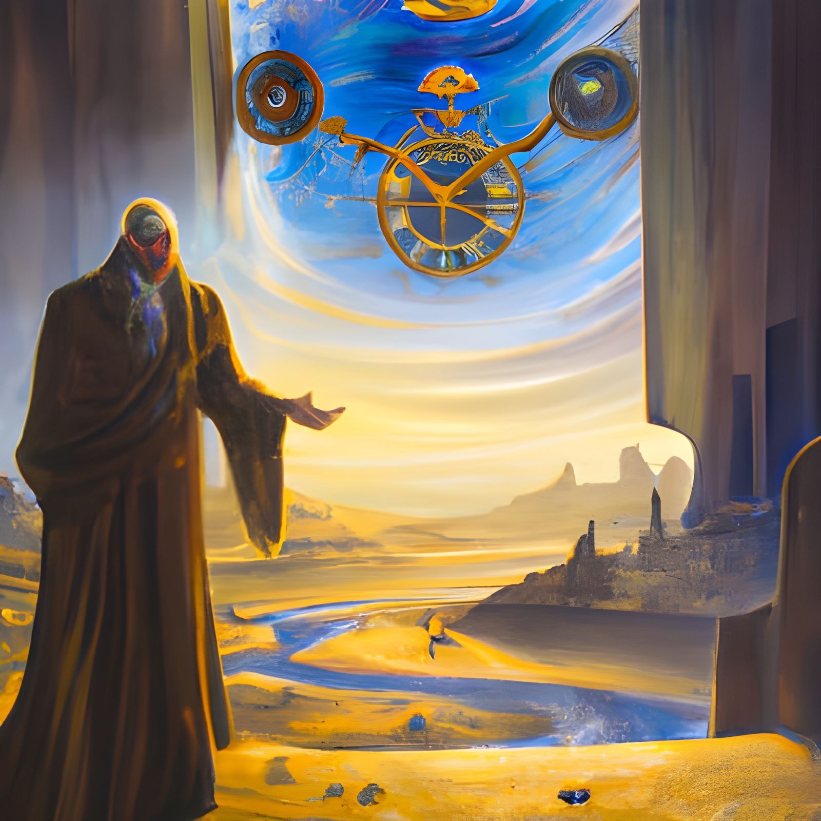 The Guardian of Time - AI Generated Artwork - NightCafe Creator