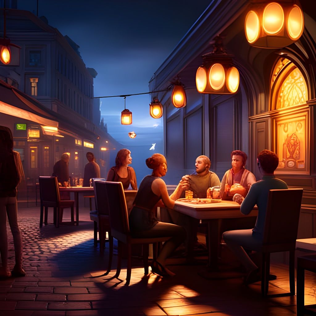 night cafe - AI Generated Artwork - NightCafe Creator