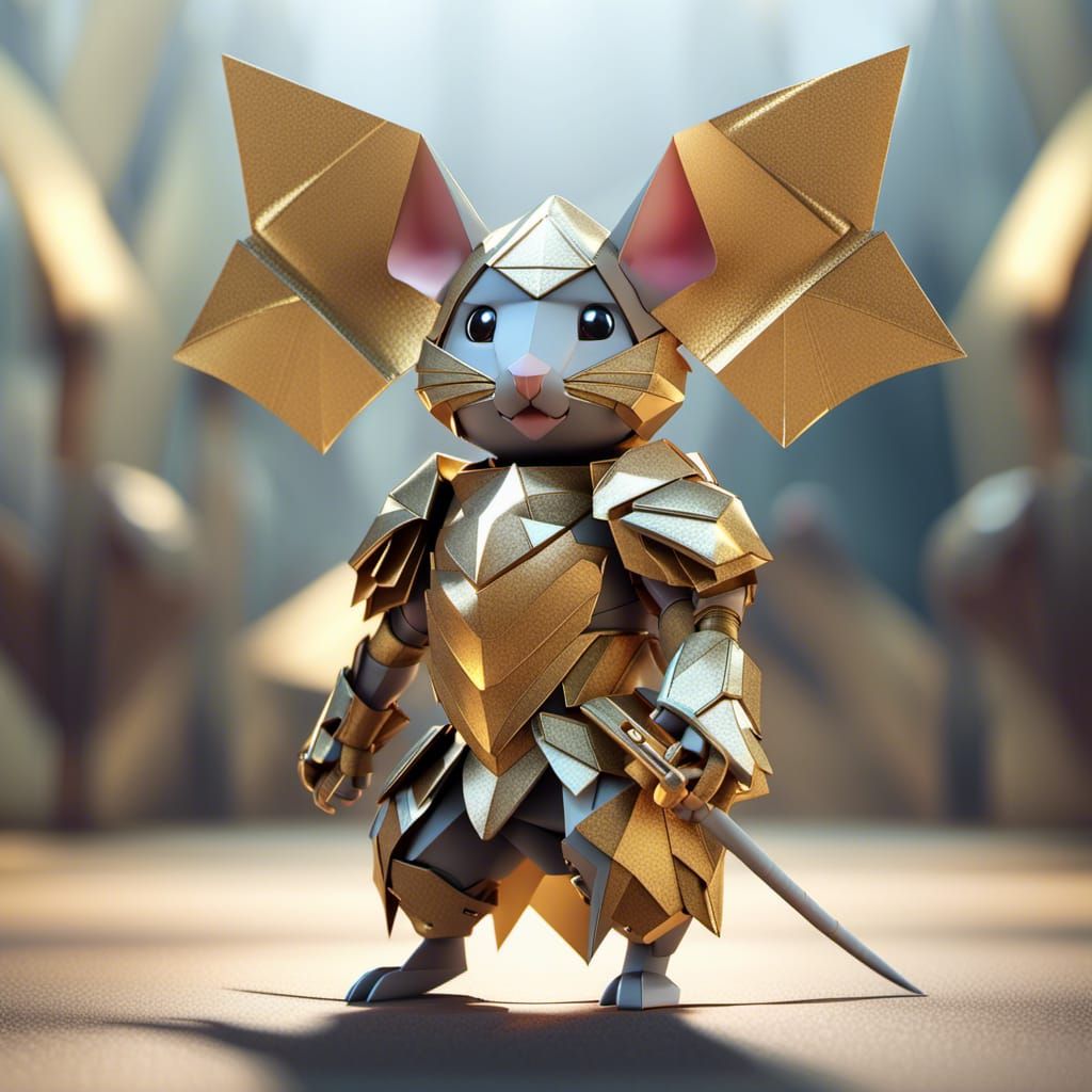 Origami. - AI Generated Artwork - NightCafe Creator