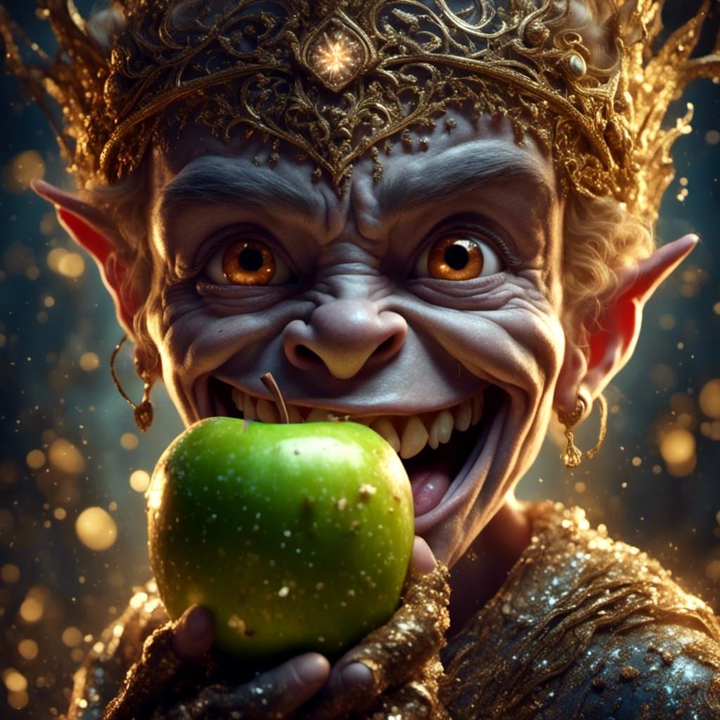 creepy elf creature - AI Generated Artwork - NightCafe Creator