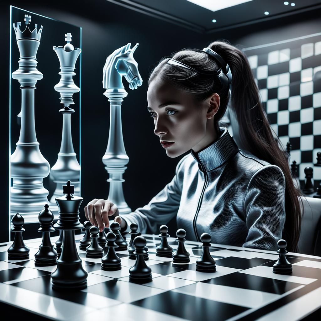 AI versus Human - winner?? - AI Generated Artwork - NightCafe Creator