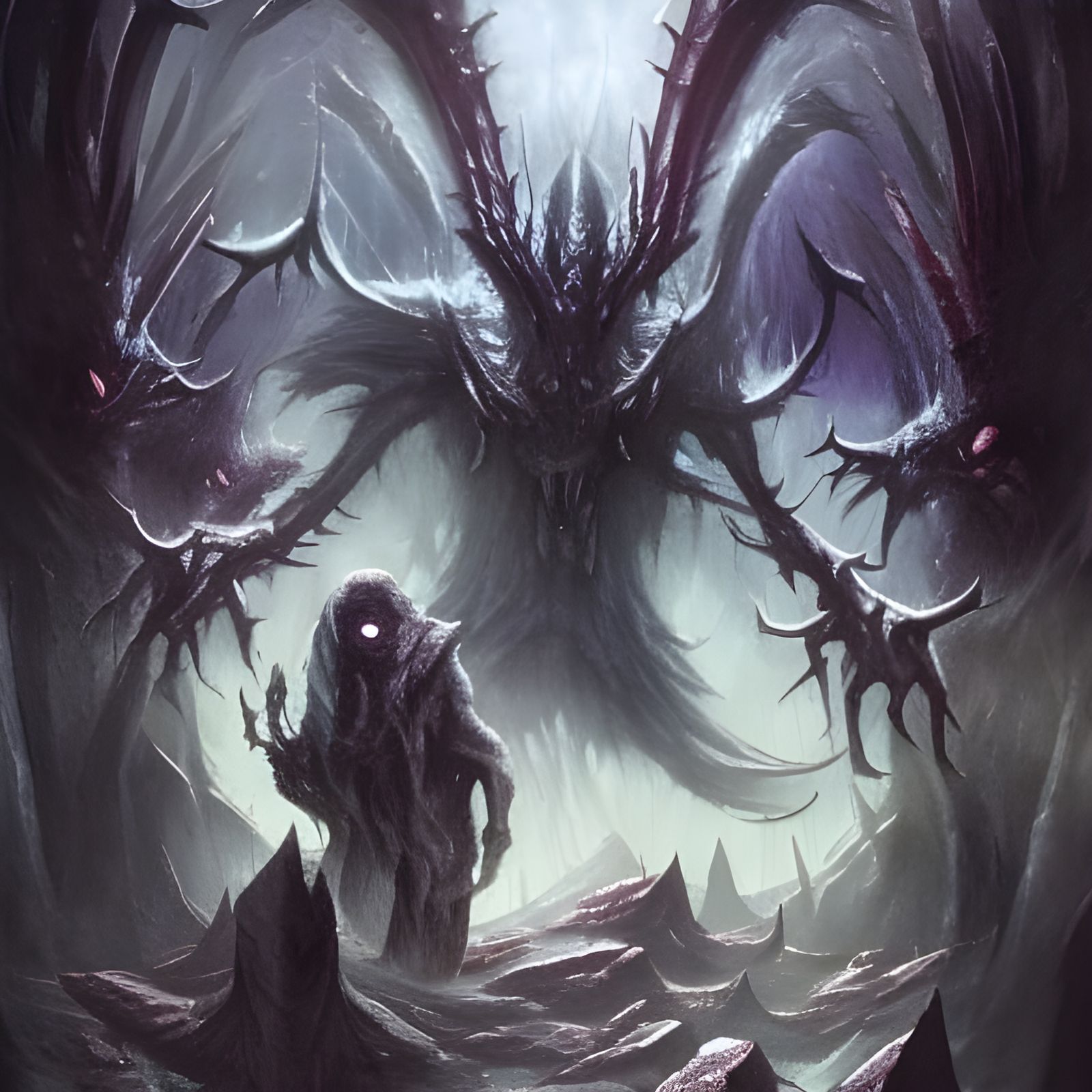 Elder God Cthulhu And His Prophet - AI Generated Artwork - NightCafe ...