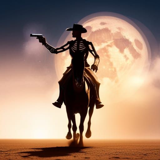 Ghost Rider - AI Generated Artwork - NightCafe Creator