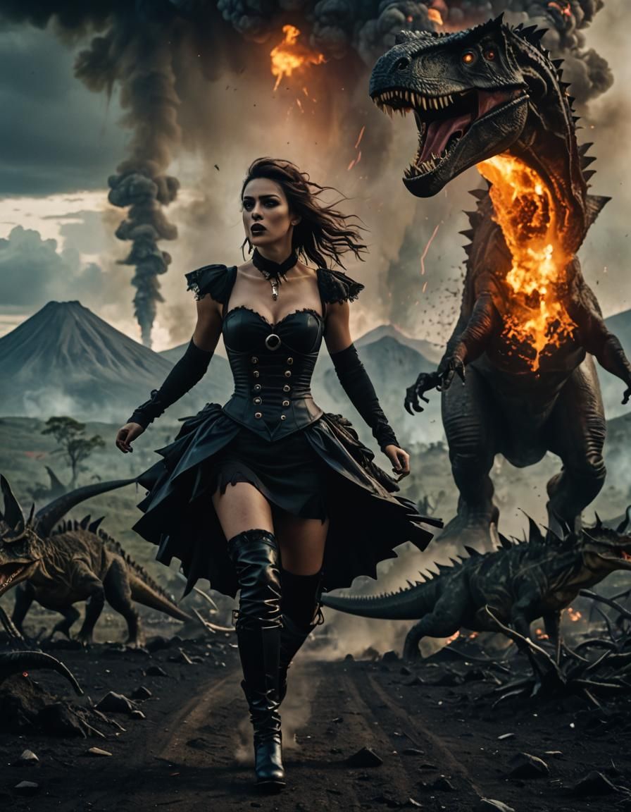 goth beautiful woma Cinematic film still, shot on v-raptor XL, film ...