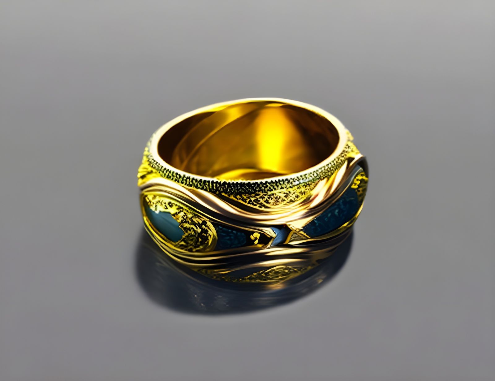 gold ring - AI Generated Artwork - NightCafe Creator