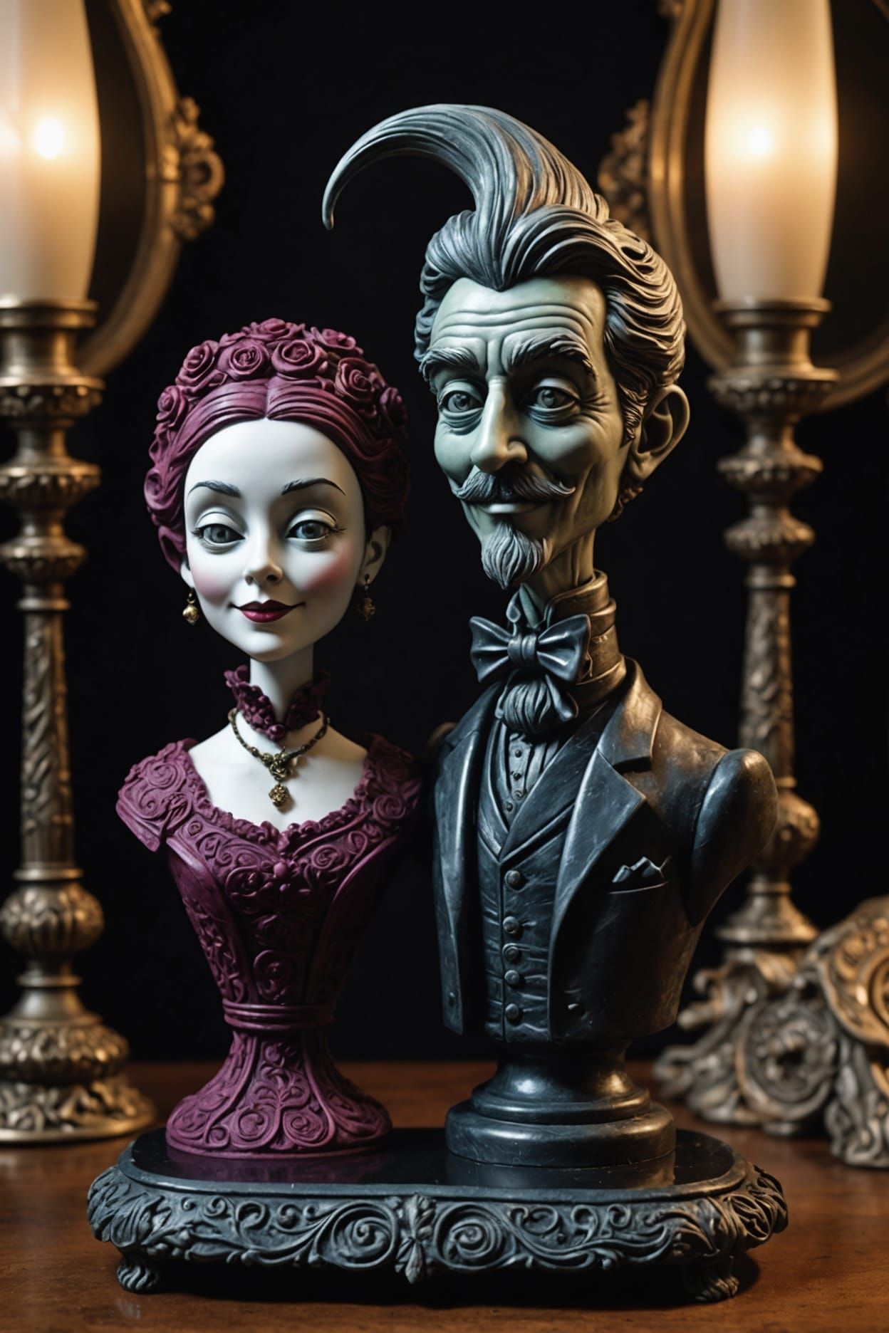 Seussian Illuminated Embossed Soapstone Doodads - AI Generated Artwork ...