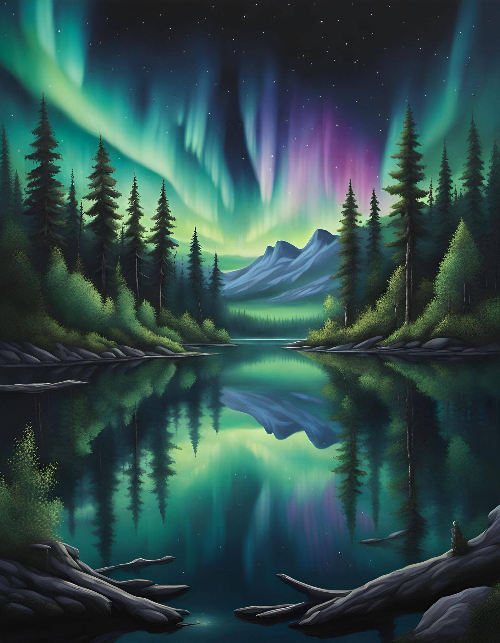 peaceful - AI Generated Artwork - NightCafe Creator