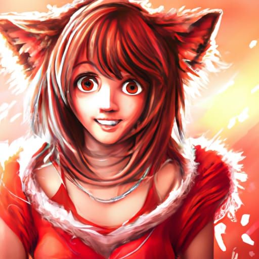 Surprise Red Sandy - AI Generated Artwork - NightCafe Creator