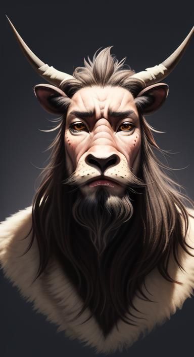 A new gnu; wildebeast - AI Generated Artwork - NightCafe Creator