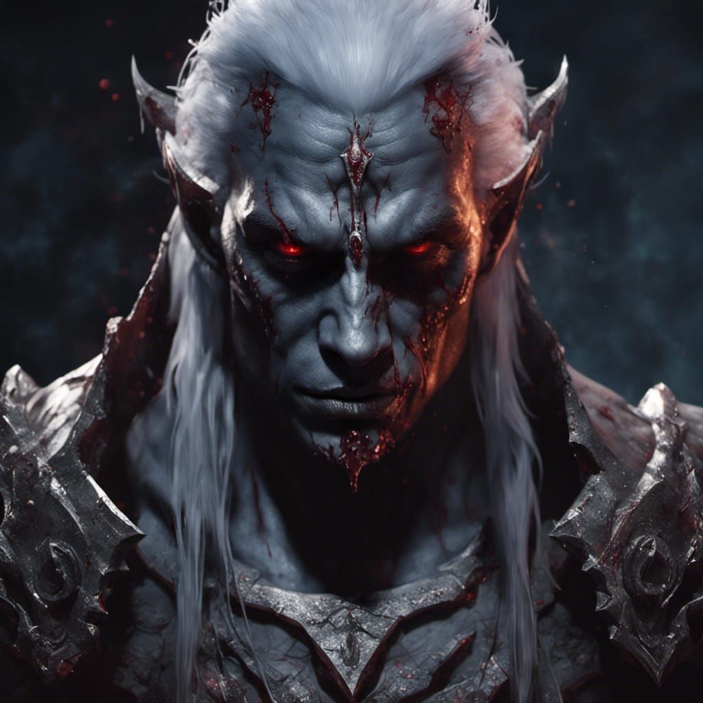 Male Drow Warrior - AI Generated Artwork - NightCafe Creator