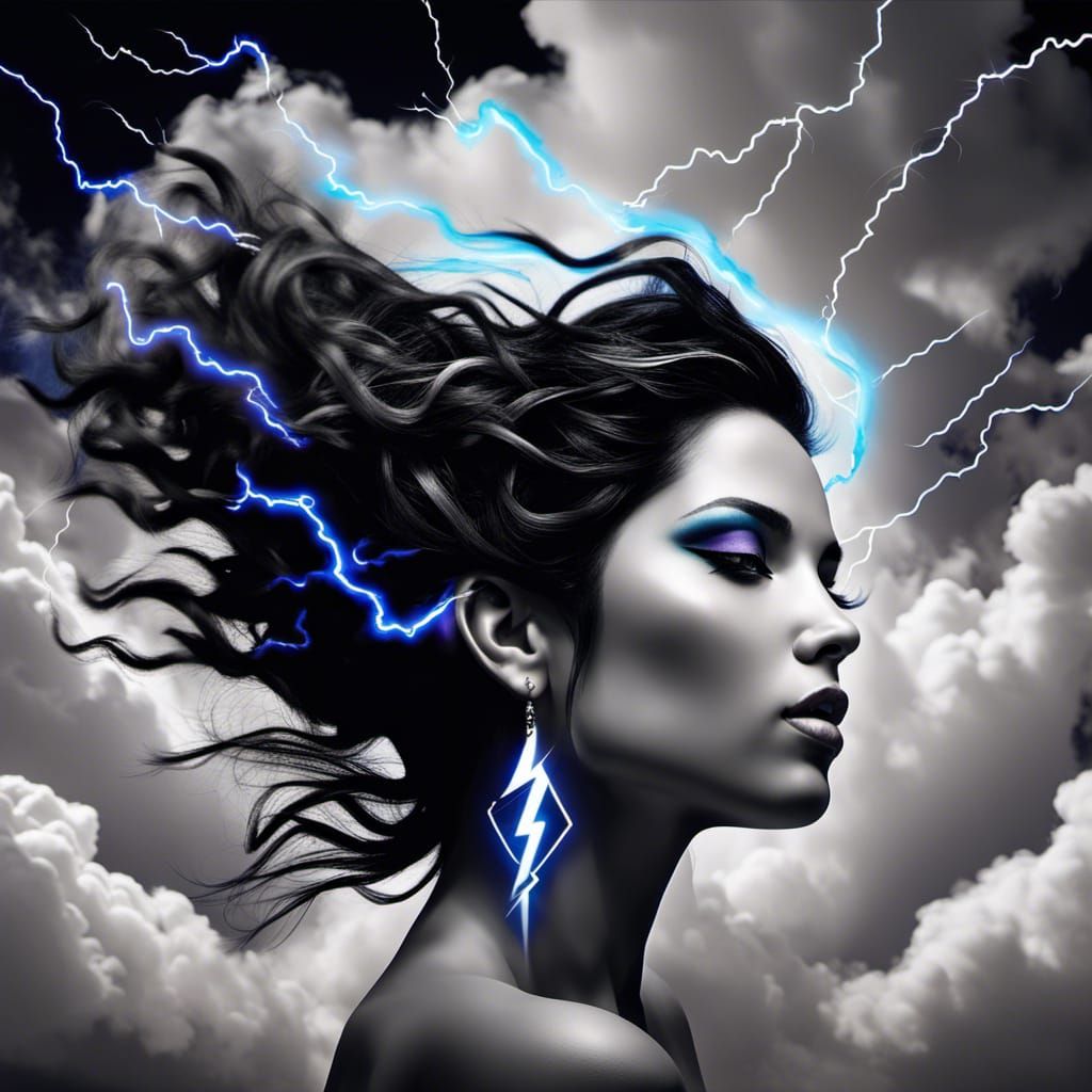 Cloud Goddess - AI Generated Artwork - NightCafe Creator