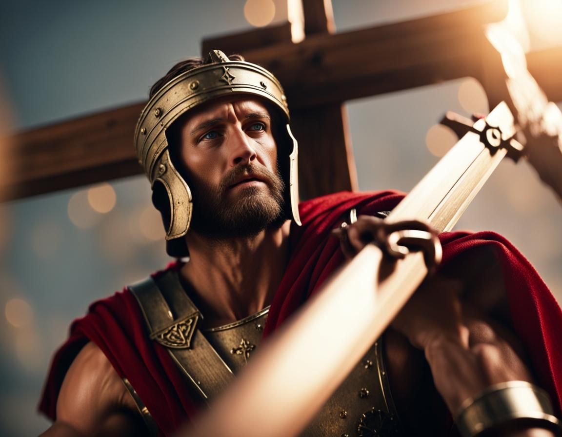 Centurion Longinus - AI Generated Artwork - NightCafe Creator
