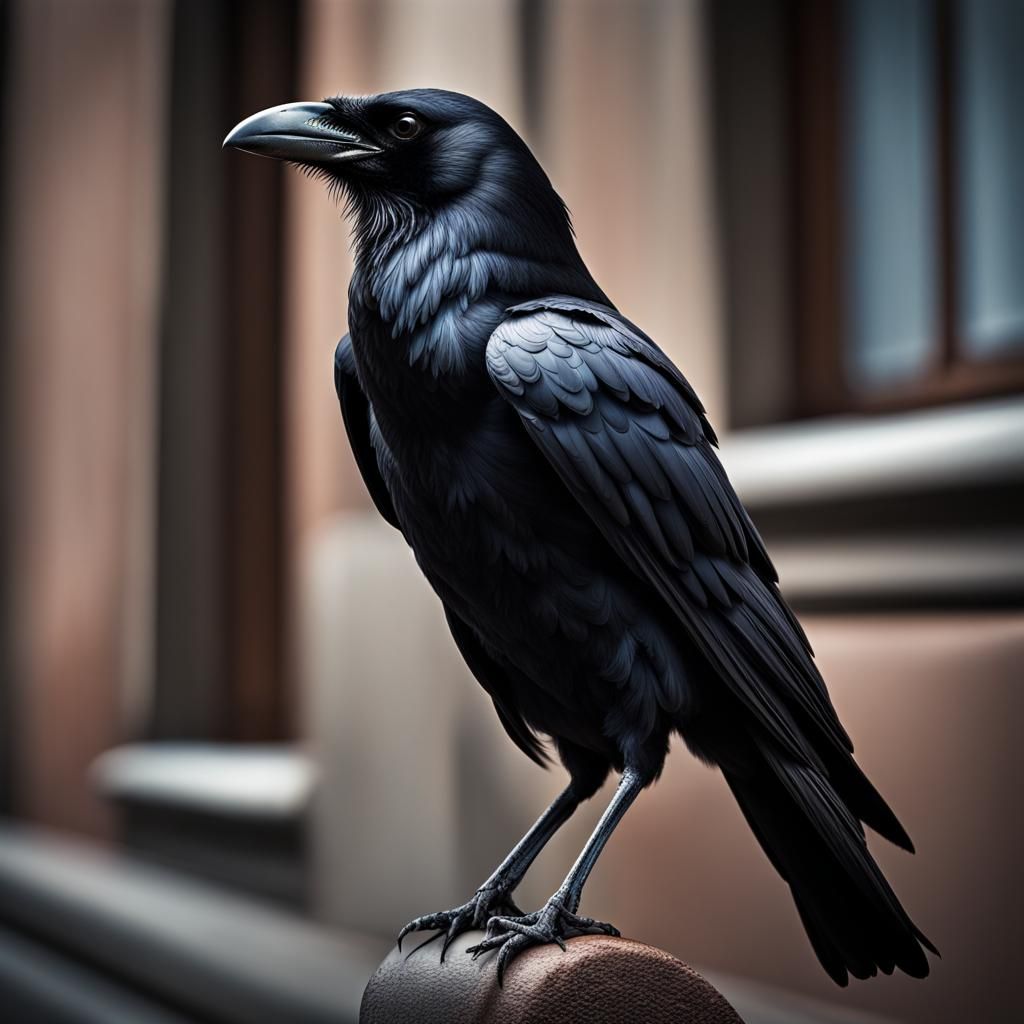 crow - AI Generated Artwork - NightCafe Creator