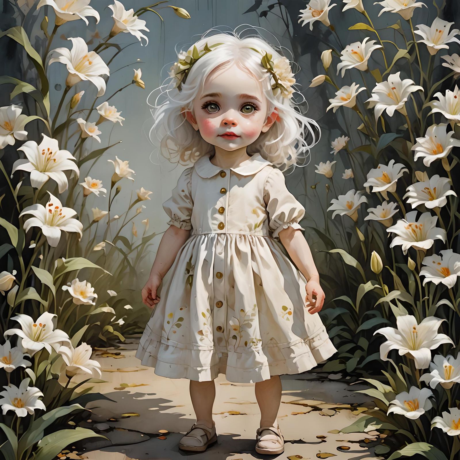 Lily - AI Generated Artwork - NightCafe Creator