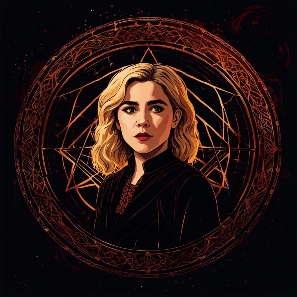 My favorite witch is Sabrina Spellman. - AI Generated Artwork ...