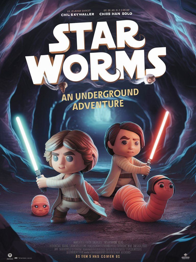 Star Worms, and underground adventure! - AI Generated Artwork ...