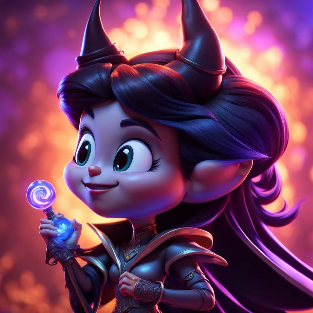 Lil Demon - Pixar Edition - AI Generated Artwork - NightCafe Creator