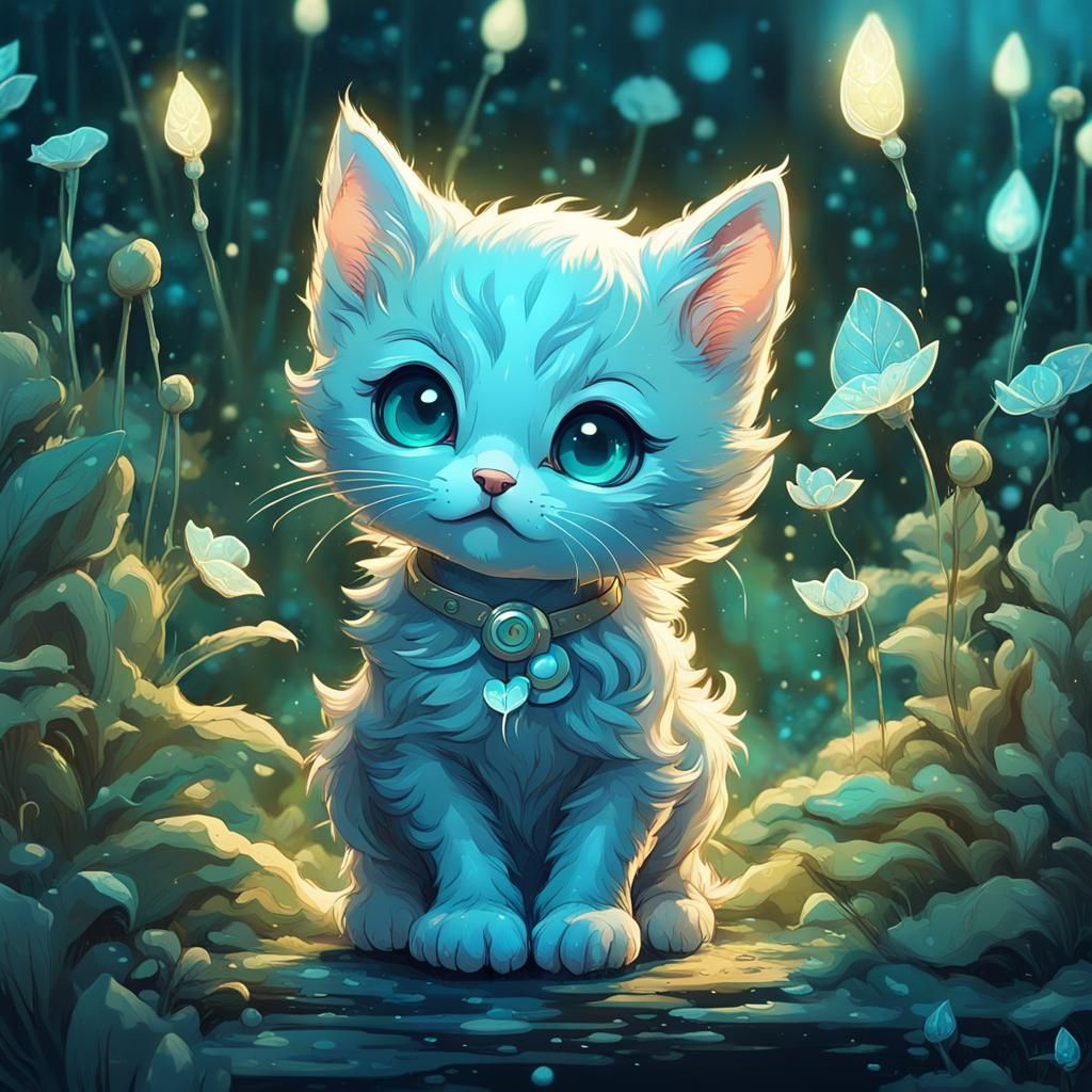 Cute Cat - AI Generated Artwork - NightCafe Creator