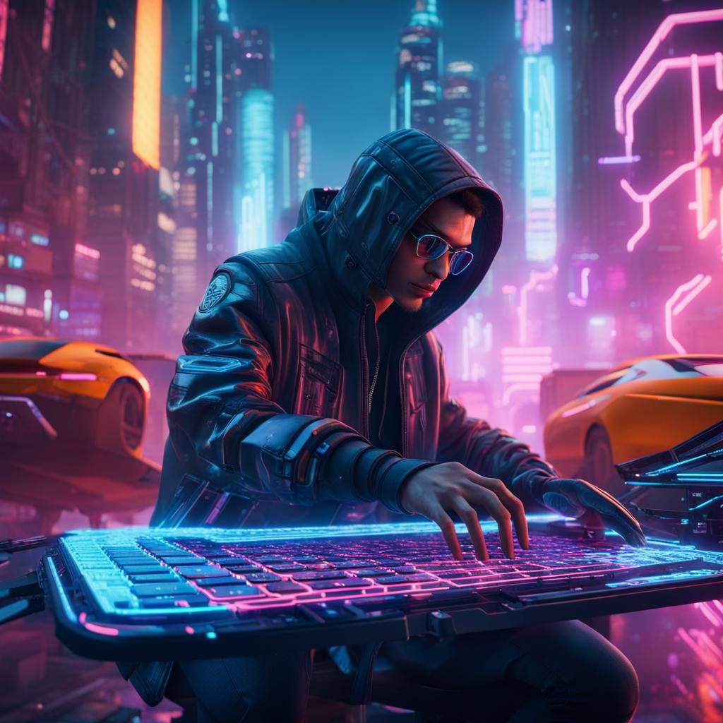 Future Hack - AI Generated Artwork - NightCafe Creator