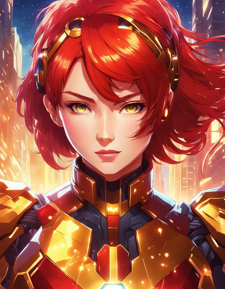 Cyber-Hero - AI Generated Artwork - NightCafe Creator