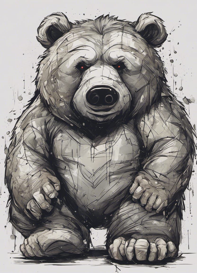 Rocky Bear - AI Generated Artwork - NightCafe Creator