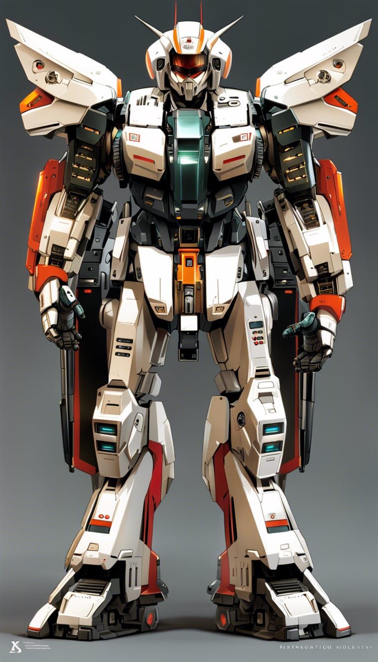 Robotech Concept Model 11 - AI Generated Artwork - NightCafe Creator