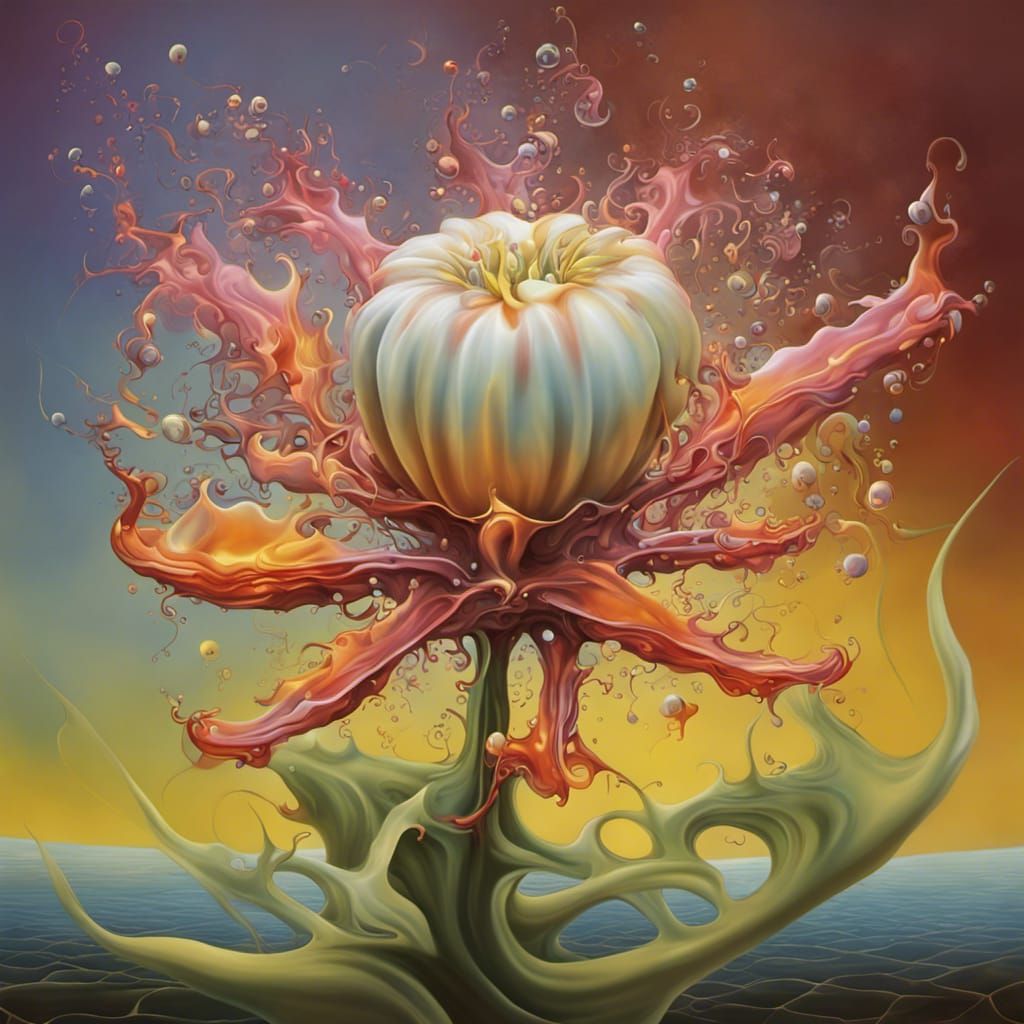 Splash Flower Seed Pod: VECTORSFRACTALSWORKS FIREFROG SPARKLEDEW ...