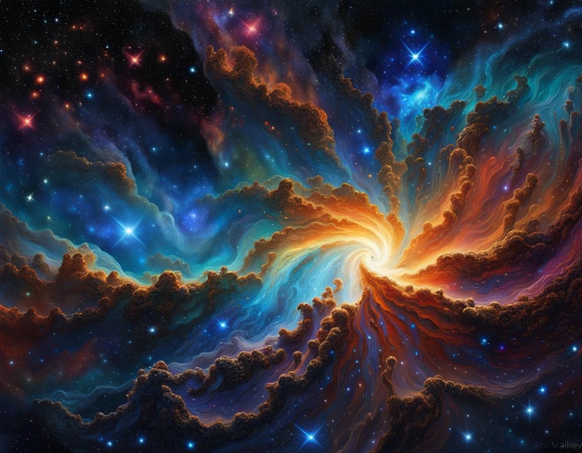 Nebula - AI Generated Artwork - NightCafe Creator