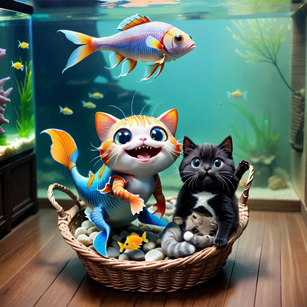 Cute AI weirdness - AI Generated Artwork - NightCafe Creator