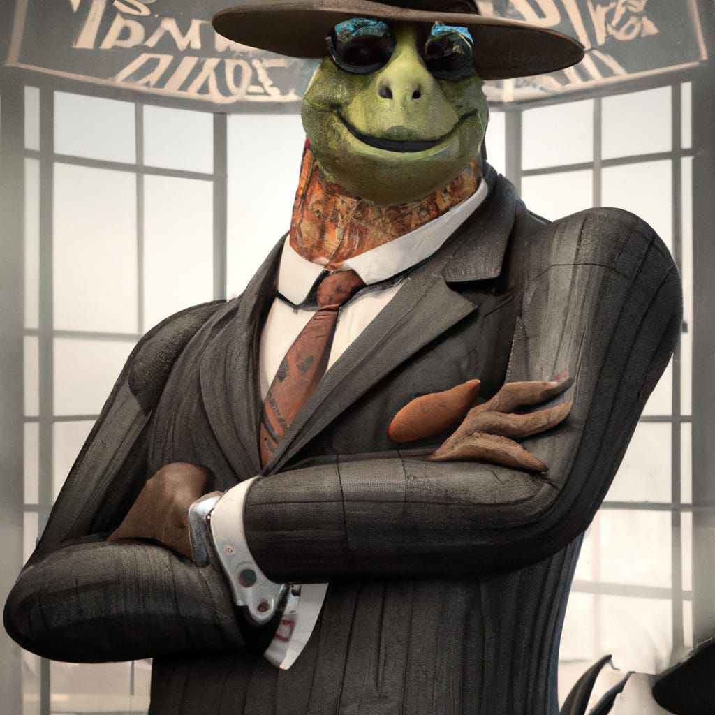 The turtle mafia - AI Generated Artwork - NightCafe Creator