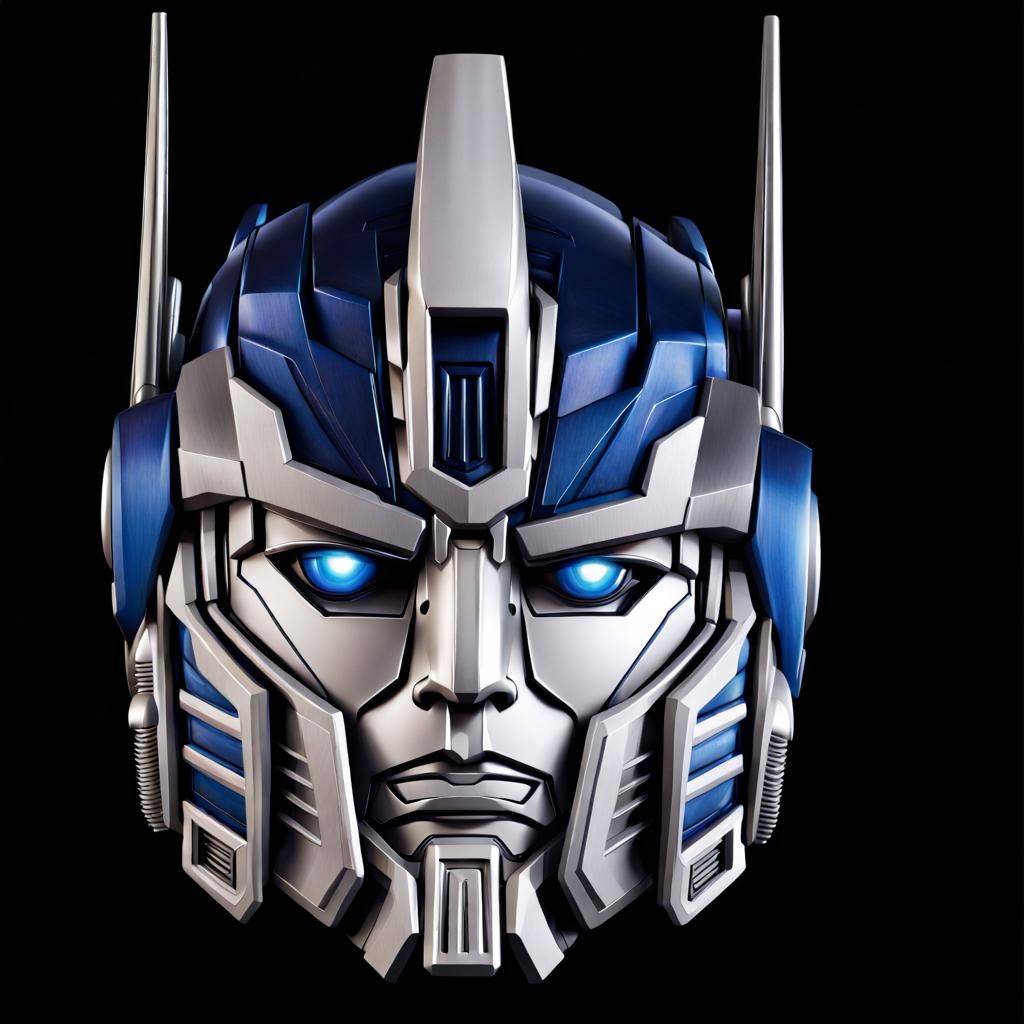OPTIMUS PRIME FACE - AI Generated Artwork - NightCafe Creator