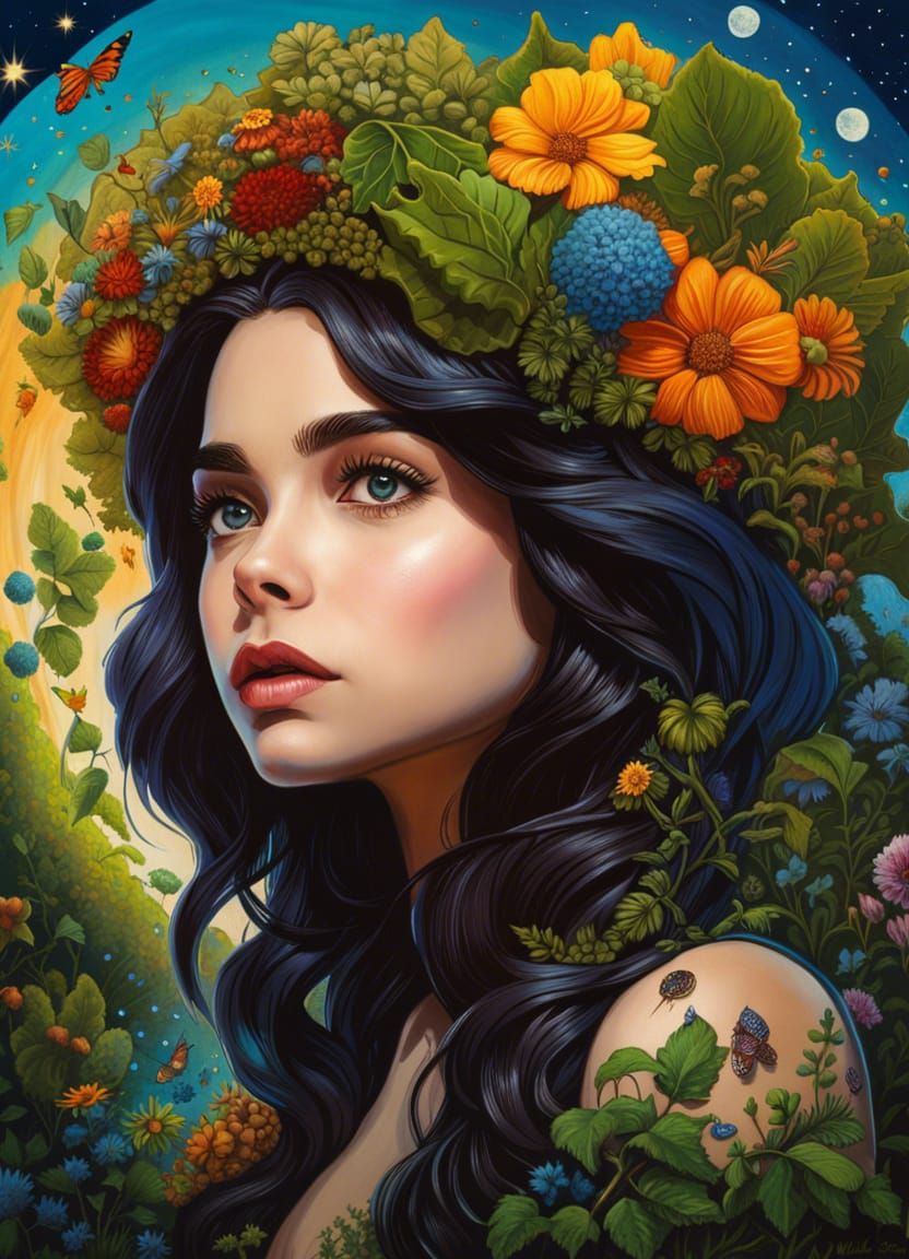 India Eisley - AI Generated Artwork - NightCafe Creator