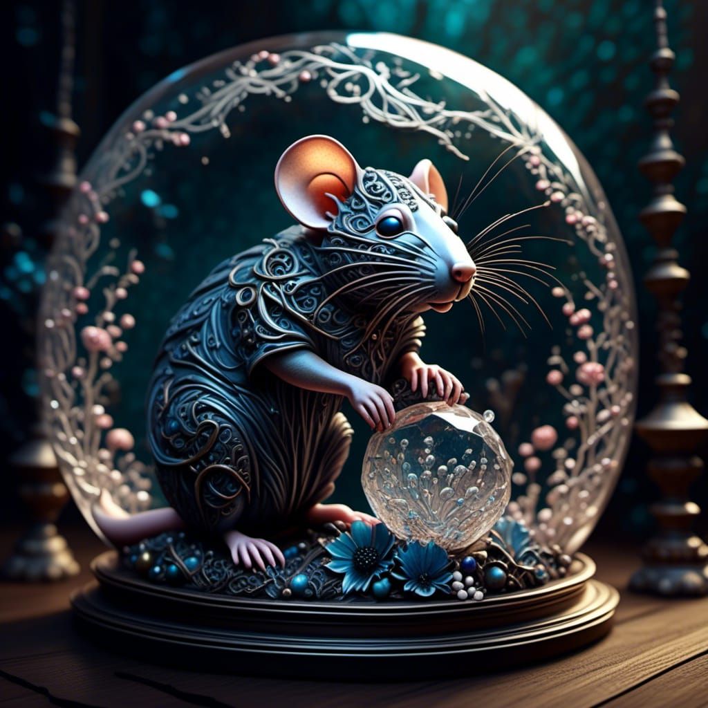 Ornamental Rat - AI Generated Artwork - NightCafe Creator