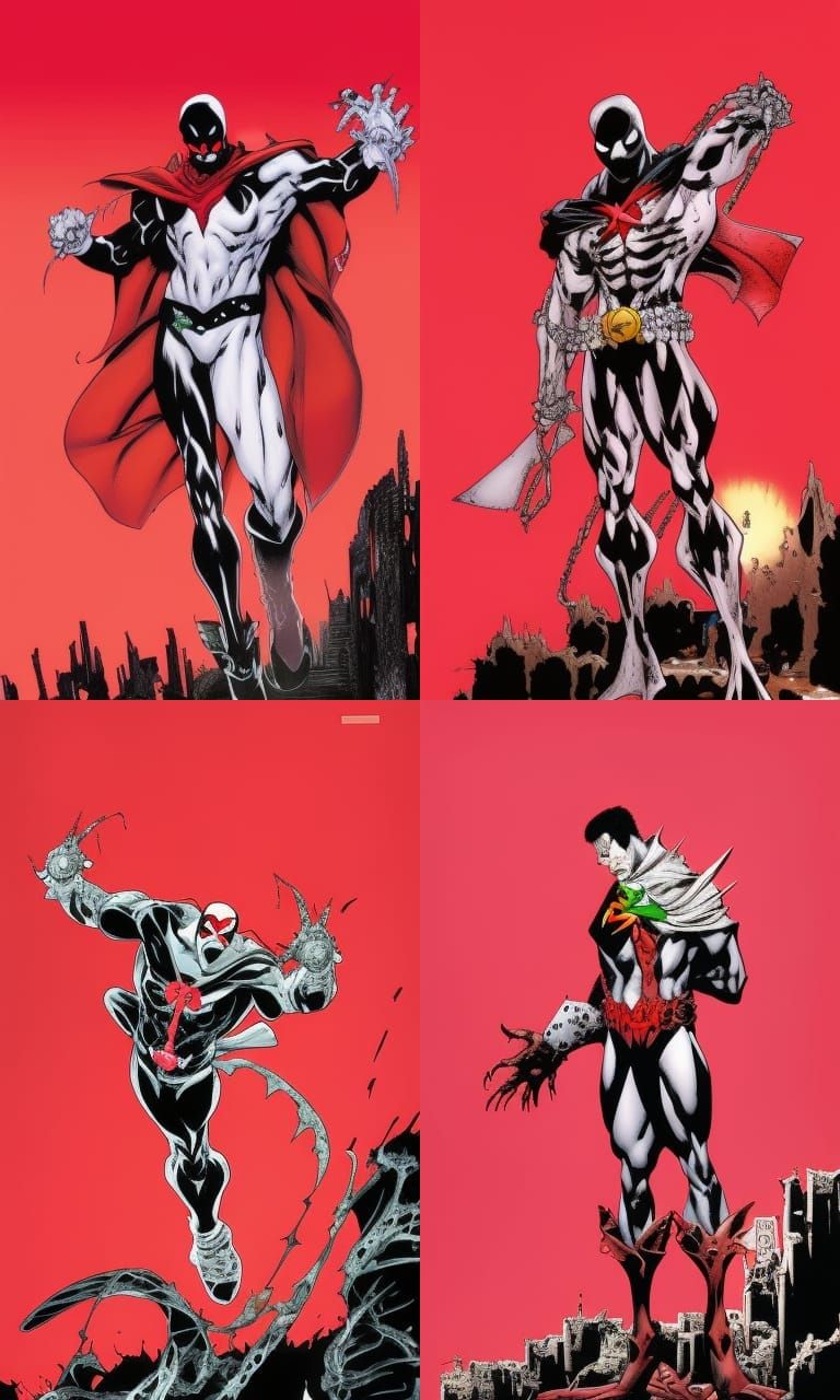 Spawn by Todd Mcfarlane - AI Generated Artwork - NightCafe Creator