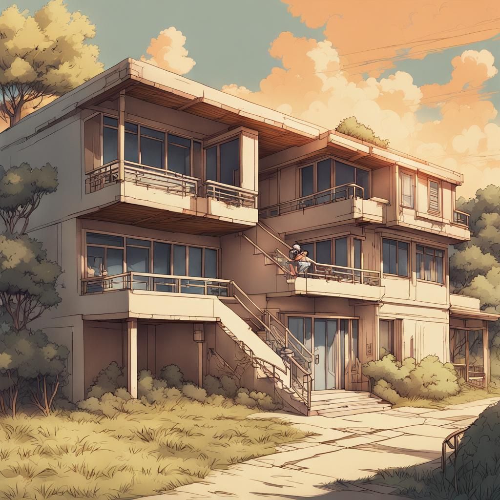 valsamakis architecture, modernist - AI Generated Artwork - NightCafe ...