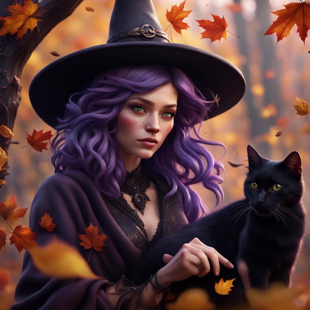 Autumn spell - AI Generated Artwork - NightCafe Creator