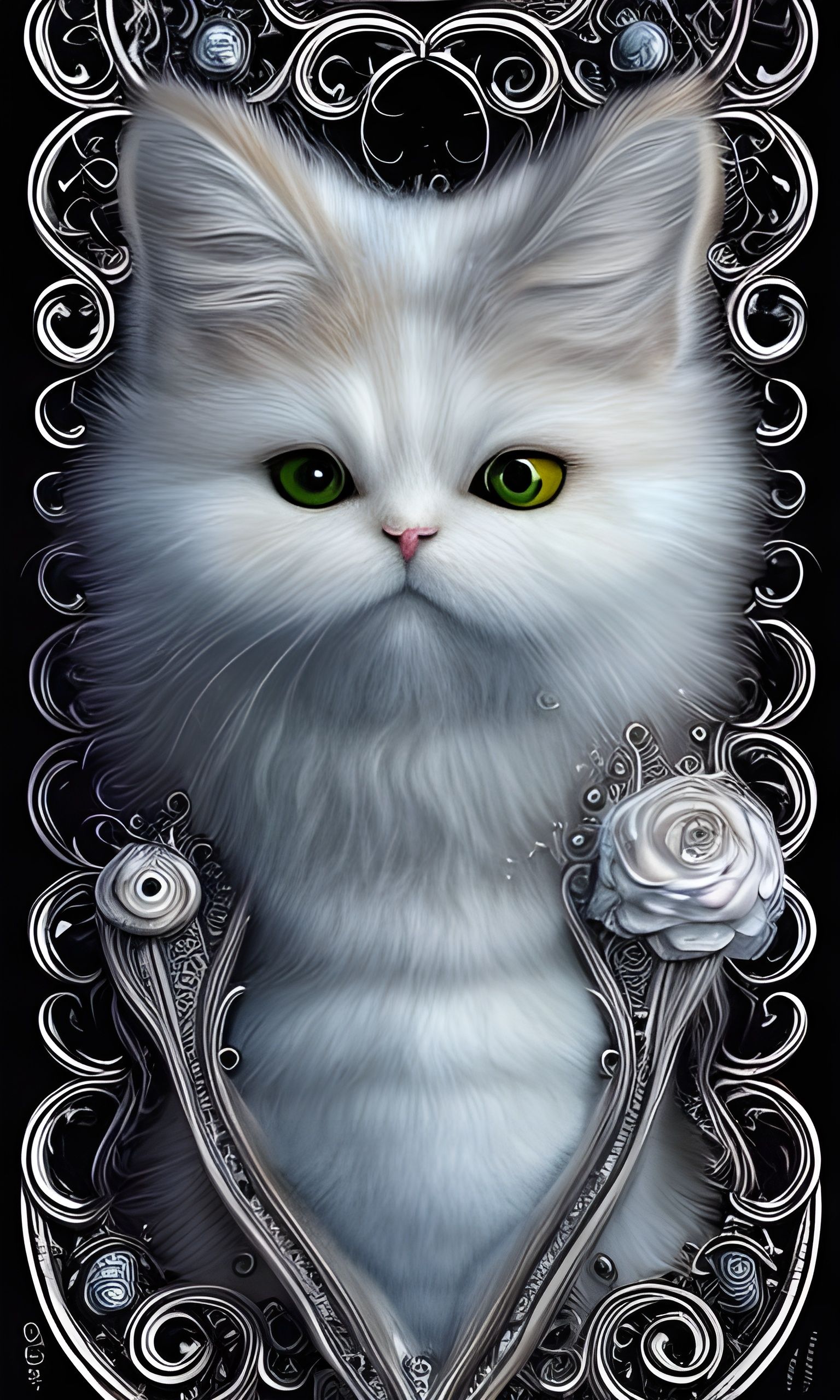 Cute Cat😻 - AI Generated Artwork - NightCafe Creator