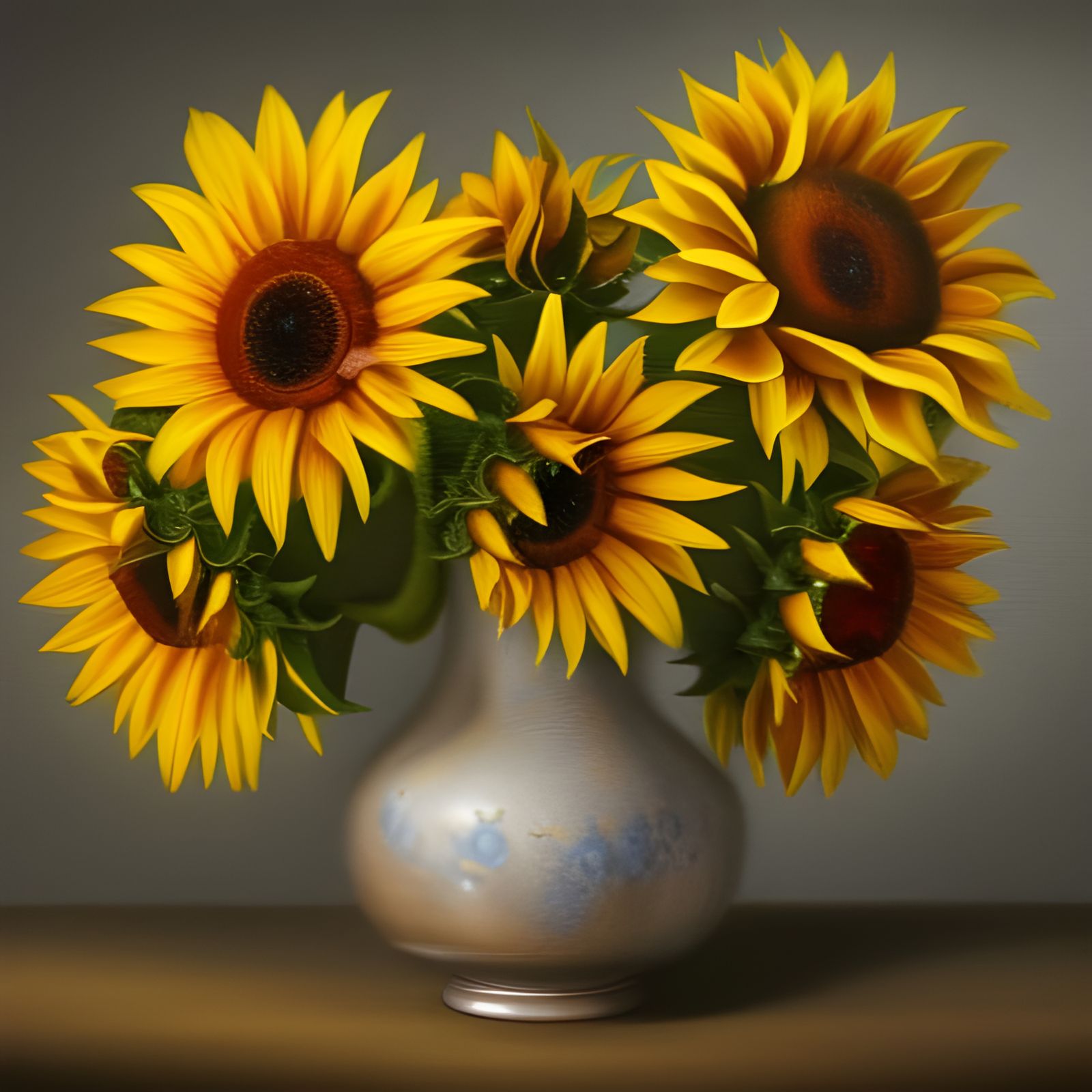 Sunflowers - AI Generated Artwork - NightCafe Creator