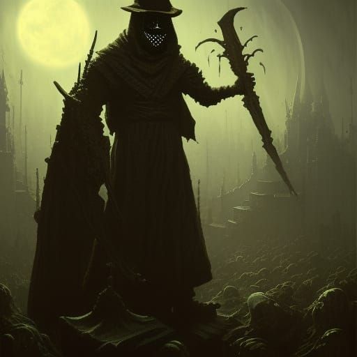 plague doctor horror - AI Generated Artwork - NightCafe Creator