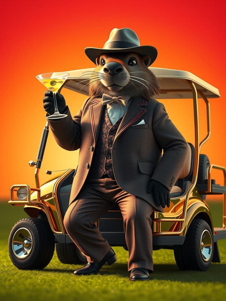 Playin Thru! The Bruno Effect - Dapper Beaver Steps Out in S...