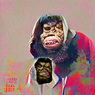 The ugly Ape #1 - AI Generated Artwork - NightCafe Creator