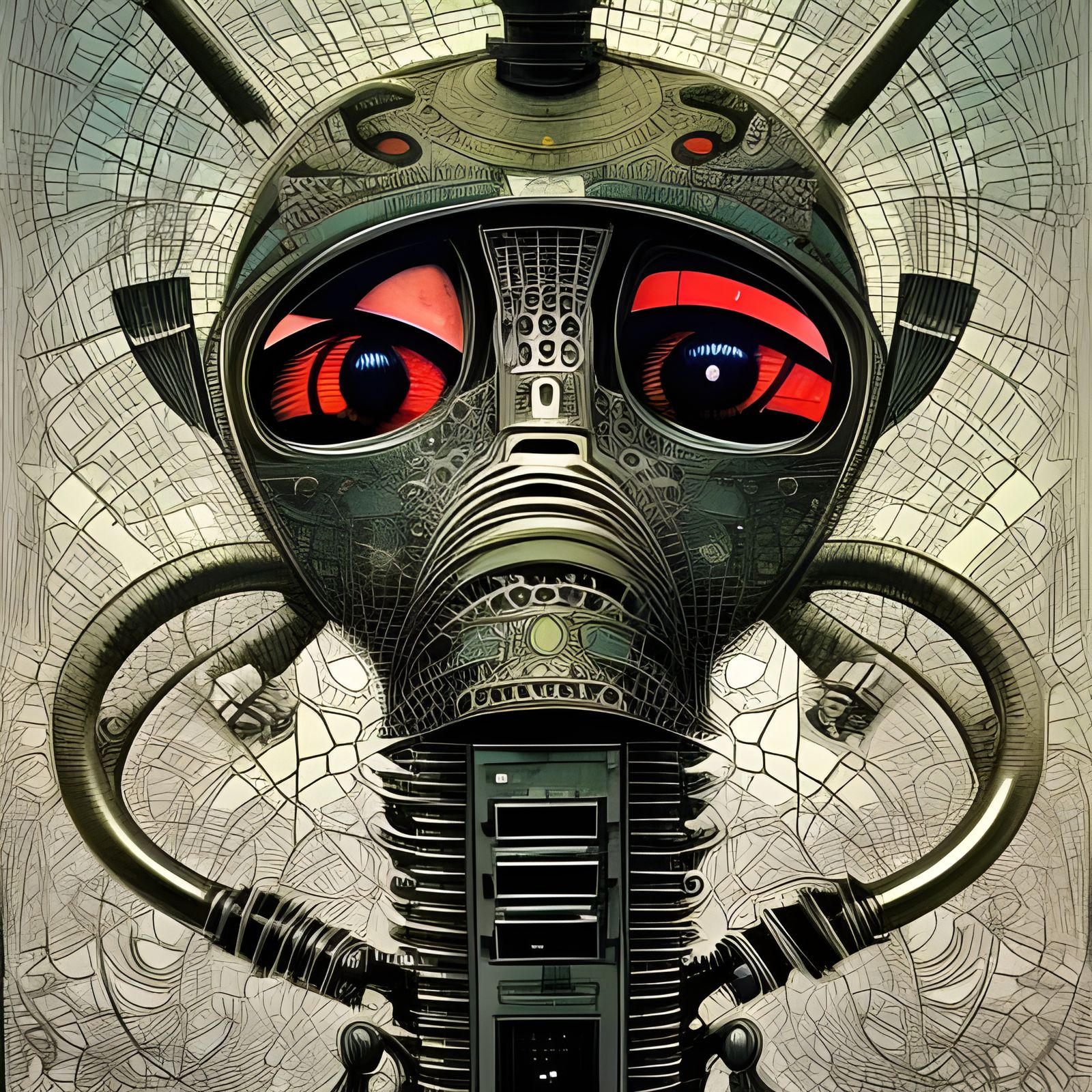 Cyber alien 1 - AI Generated Artwork - NightCafe Creator